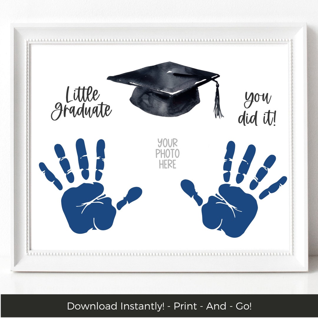 2024 Graduation Last Day of School Handprint Craft, End of School Year ...
