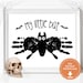 Bat Halloween Handprint Craft, DIY Craft for Kids Art, Halloween ...