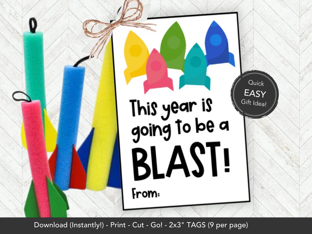 Rocket Gift Tag Printable, Meet the Teacher Gift Tag, Welcome Back to ...