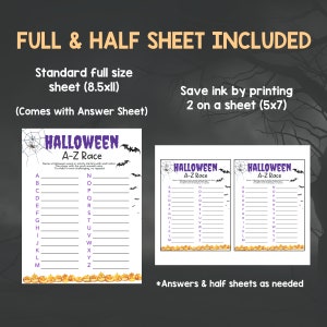 Printable Halloween Games Bundle, Halloween Bundle, Halloween Party ...