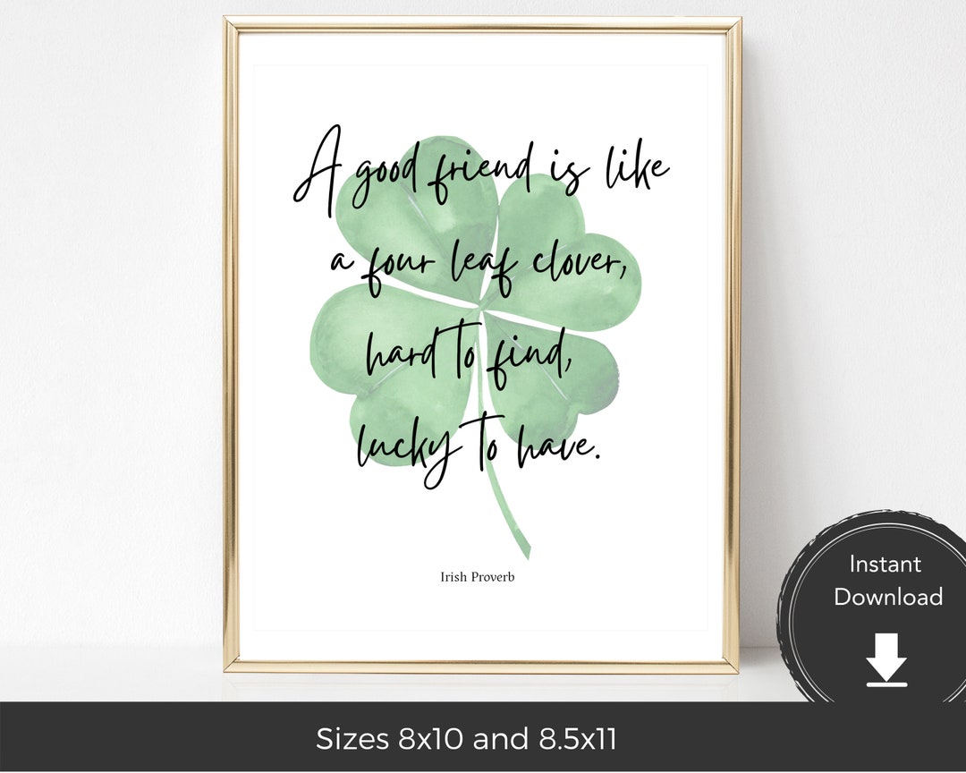 Irish Blessing St Patricks Day Wall Art Printable Decor Saint - Etsy