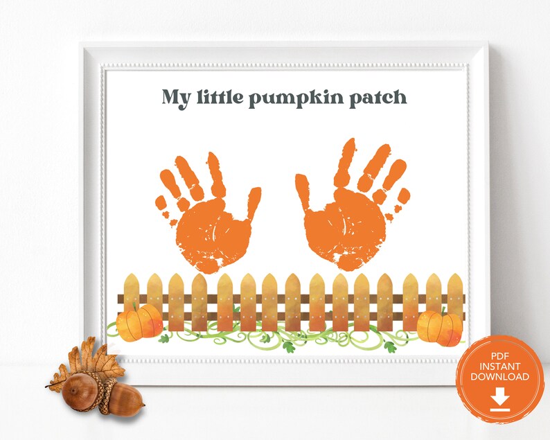 Thanksgiving Handprint Art Fall Preschool Craft Thanksgiving - Etsy