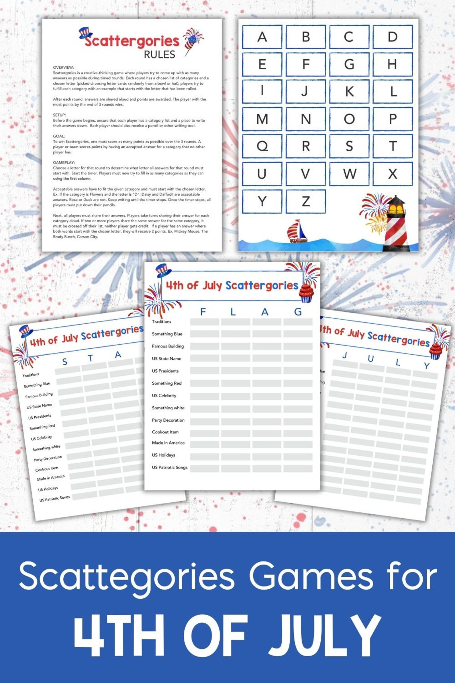 4th of July Printable Lunch Box Jokes for Kids, Lunch Box Notes, Jokes ...