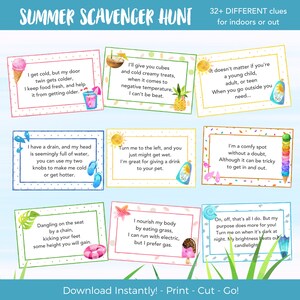 Summer Scavenger Hunt, Outdoor Games for Kids, Kids Activity Ideas ...