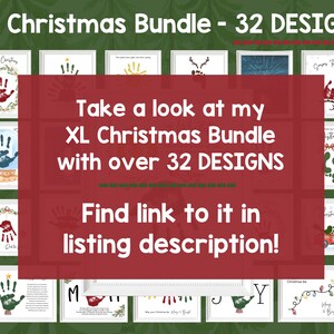 Gnome Handprint Kids Christmas Craft Baby's First - Etsy