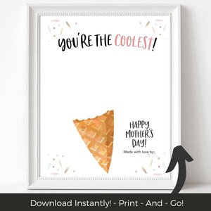 Mothers Day Handprint Art for Kids, Mom Handprint Craft, Mothers Day ...