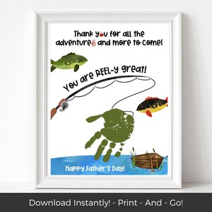 Printable Handprint Craft Gift for Dad From Kids, Easy Preschool Crafts ...