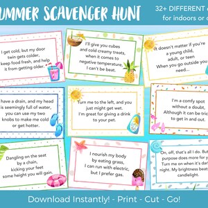 Summer Scavenger Hunt, Outdoor Games for Kids, Kids Activity Ideas ...