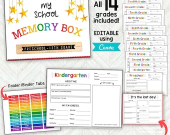 All About Me Printable, Back to School Questionnaire, First Day of ...