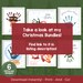 Christmas Handprint Craft Bundle, Handprint Art Christmas Crafts for ...