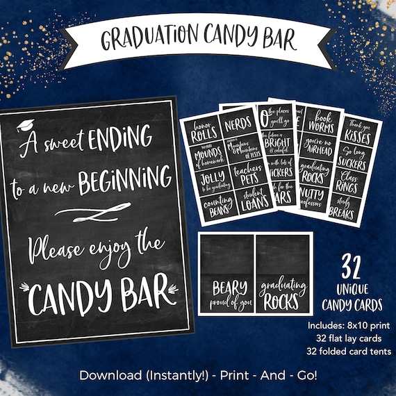Graduation Candy Bar Card