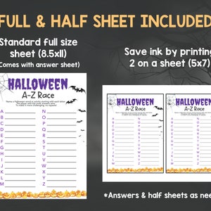 Printable Halloween Games Bundle Halloween Bundle Halloween - Etsy