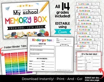 Kids Memories Box - Etsy