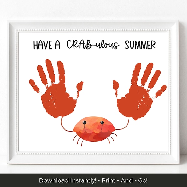 Crab Art - Etsy