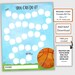 Basketball Reward Chart for Kids Behavior Chart Printable, Chore Chart ...