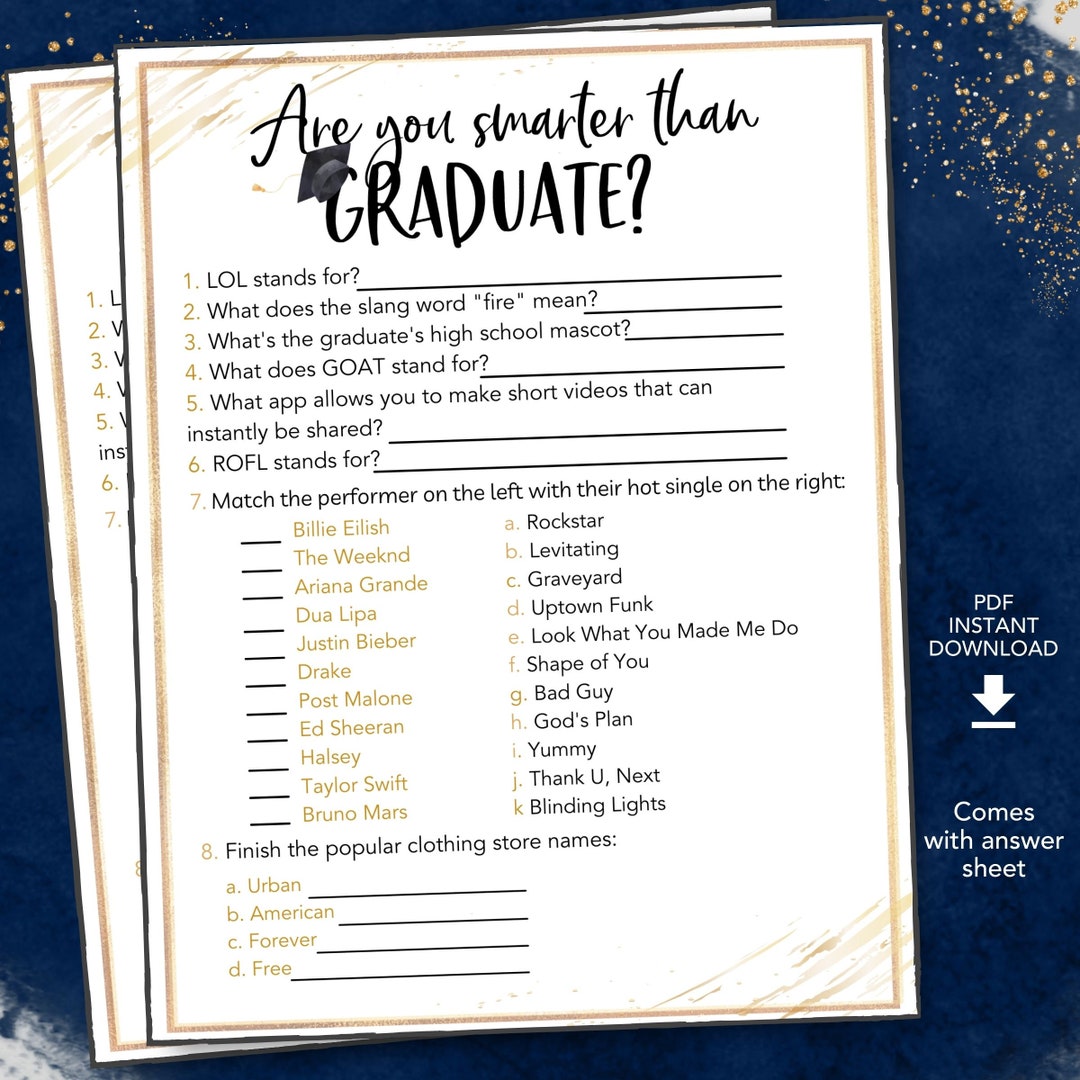 Graduation Party Games, College Graduation Party Ideas, High School ...