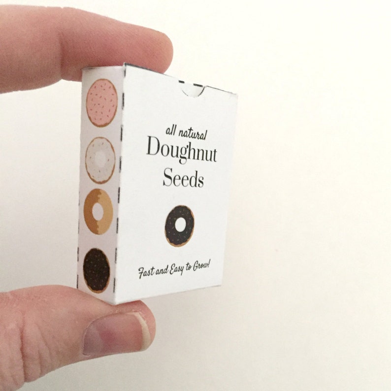 April Fools - Prank - Kids Activity - Doughnut Seeds - Joke Gift Idea ...