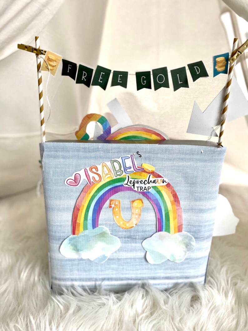 Leprechaun Trap Kit Printable St Patricks Day Activities for - Etsy