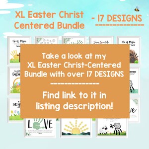 Easter He is Risen Kids Bible Activities, Easter Handprint Art for Kids ...