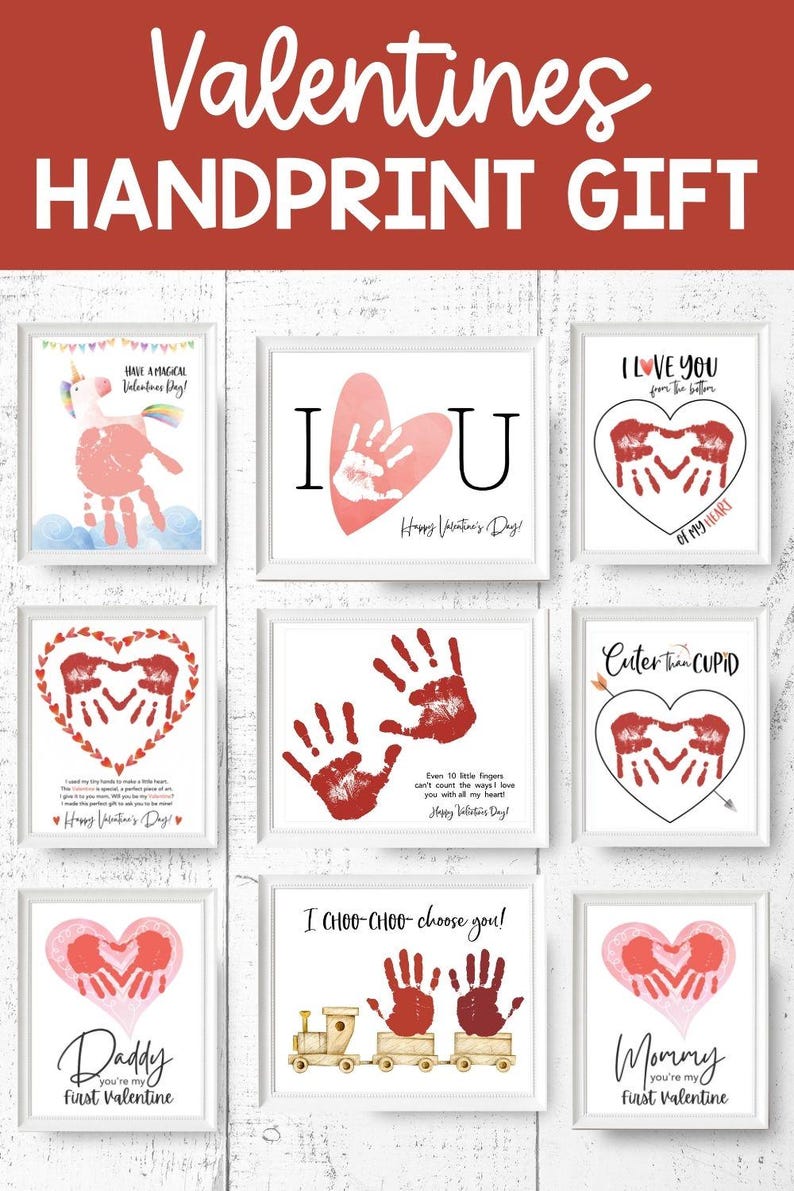Valentines Christian Printable Bible Craft, Kids Bible Art, Handprint ...