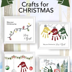 Snowman Handprint Christmas Craft DIY, Baby's First Christmas, Toddler ...