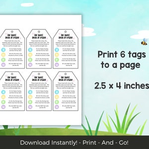 Christian Easter Gift Tags for Class or Sunday School Easter - Etsy