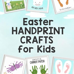 Butterfly Handprint Craft for Kids, Easter Handprint Art for Mom ...