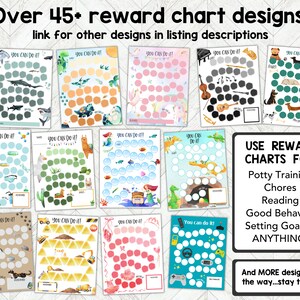 Whales Reward Chart for Kids Behavior Chart Printable Chore - Etsy