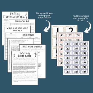 RELIEF SOCIETY Activity Service Auction, Activity Printable Game, Get ...