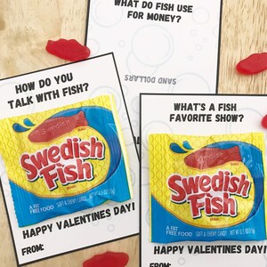 Gummy Candy Joke Valentine Cards for Kids, Valentine Printable Kids ...