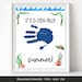 Handprint Fish Craft, Printable Summer Handprint Art, End of School ...