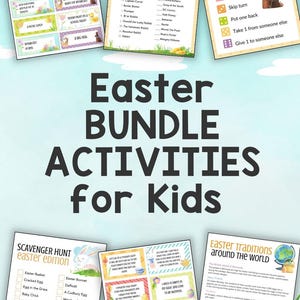 Easter Scavenger Hunt, Easter Game for Kids Class Family or Office ...