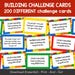 Building Block Challenge Cards for Kids, STEM Activity Cards, Brick ...