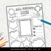 All About Me Printable, Back to School Questionnaire, First Day of ...