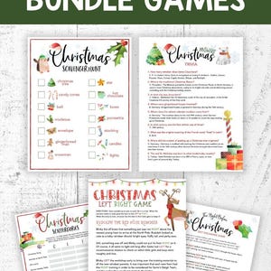 Elf Scavenger Hunt Christmas Games for Families, Printable Christmas ...