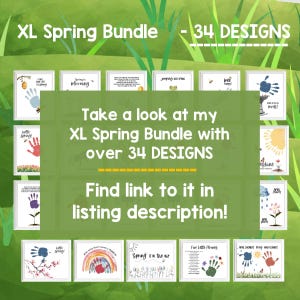 Jumping Into Spring Frog Handprint Activity, Preschool or Toddler ...