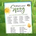 What's Your Spring Name Game, Spring Game for Kids and Adult Parties ...