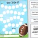 Football Reward Chart for Kids Behavior Chart Printable, Chore Chart ...