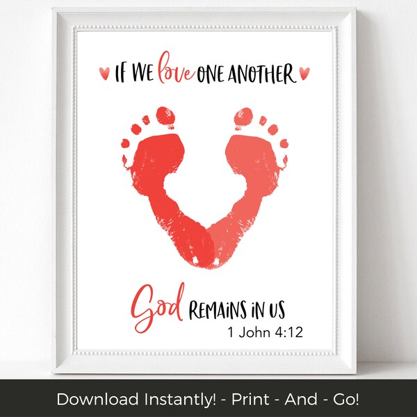 Christian Valentine Craft - Etsy