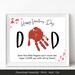 Printable Handprint Art, Valentines Gift for Dad, Valentine Handprint ...
