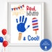 Popsicle 4th of July Handprint Art, Fourth of July Handprint Craft ...