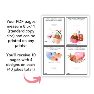 Valentine Candy Cards, Printable Valentines Kids Classroom, Joke ...