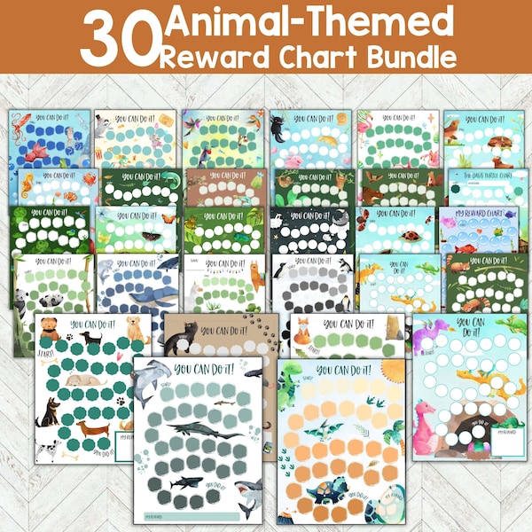 Printable Sticker Chart - Etsy