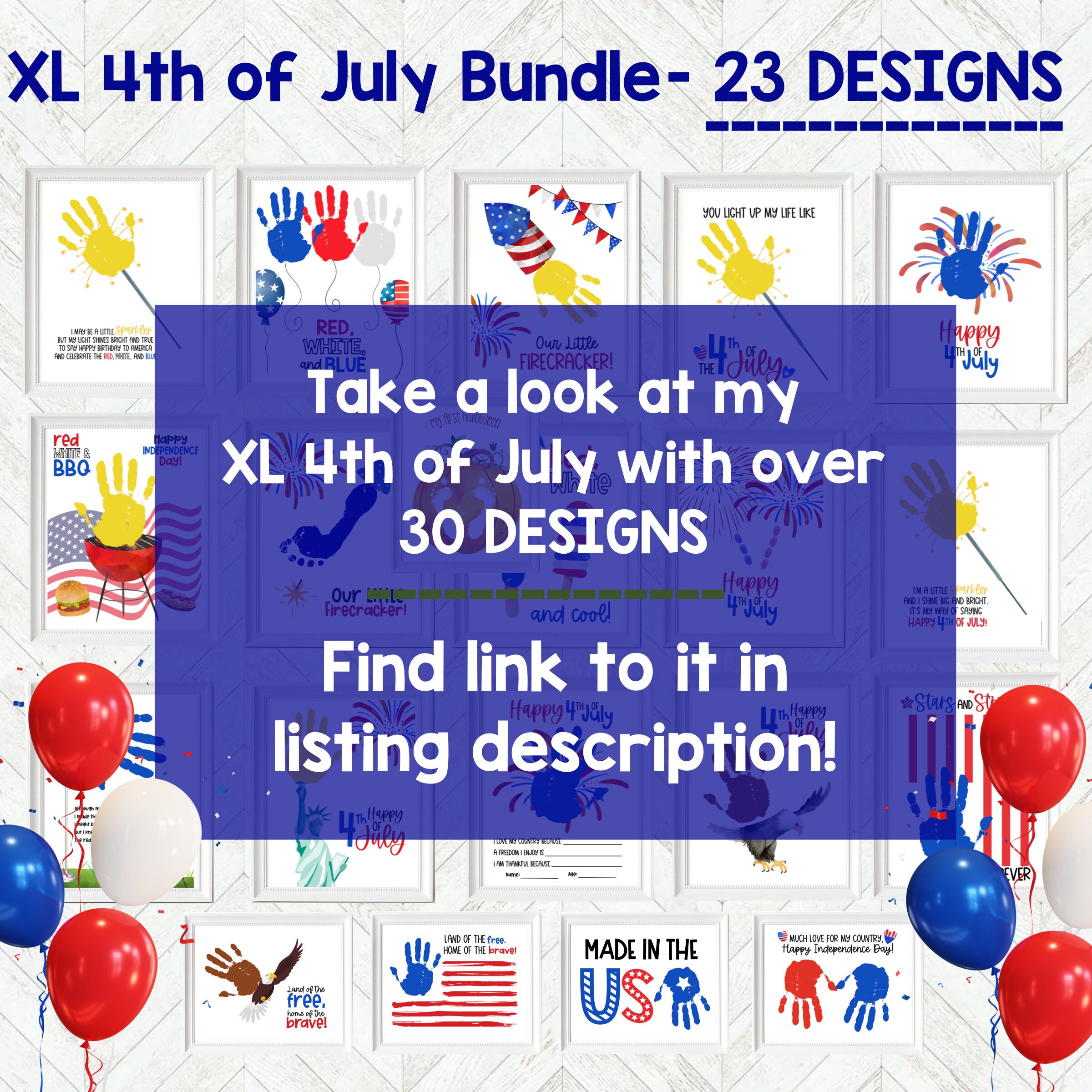 American Flag 4th of July Handprint Art, Fourth of July Poem Handprint ...