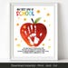 Apple Handprint Craft Back to School Poem, First Day of School Activity ...