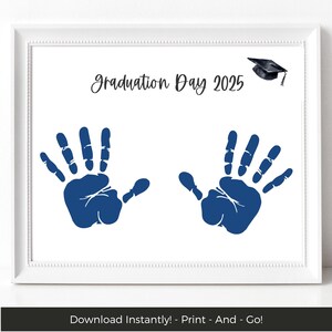 2025 Graduation Last Day of School Handprint Craft, End of School Year ...