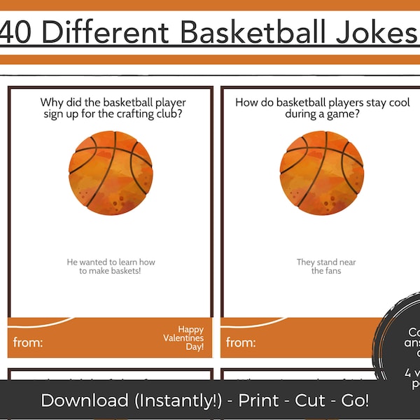 Basketball Valentine - Etsy