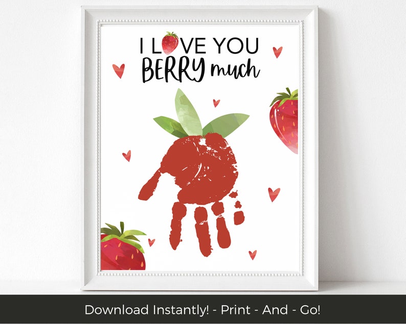 I Love You BERRY Much Valentines Day Activities Printable - Etsy