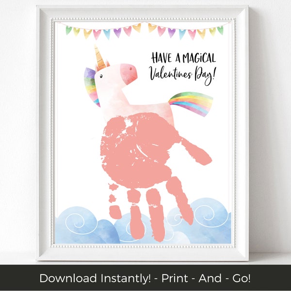 Handprint Craft - Etsy