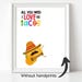 Taco Handprint Craft Cinco De Mayo Handprint Art Printable - Cinco De ...